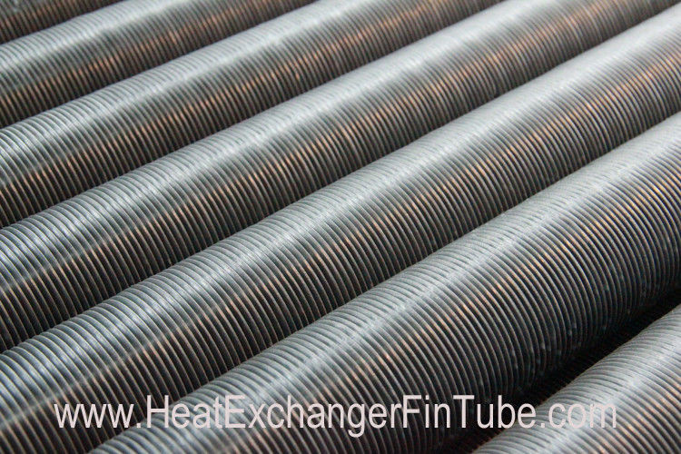 EN10204 L/LL/KL Type Fin Tube , Overlapped Type LL Cooling Aluminum Fin ...