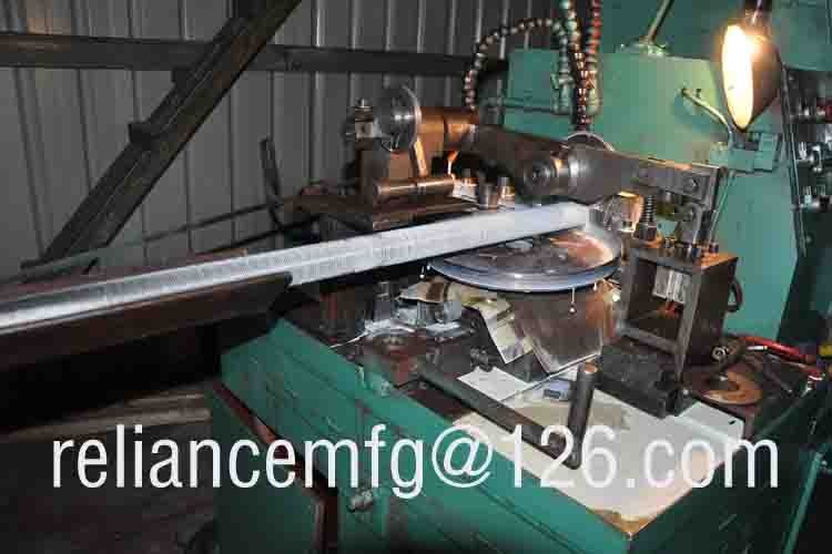 Embedded G Fin Type Machine , Helicoidal Groove Cooling Fin Tube Machine