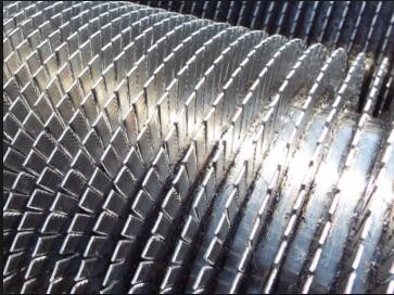 Continuous helical welded heat exchanger fin fube SA213-TP304H NPS 2 ...